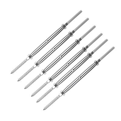 China Stainless Steel Wire Rope Railing Fittings 1/8