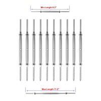 China Stainless Steel Wire Rope Railing Fittings 1/8