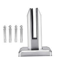 China Frameless Glass Railing Spigots Stainless Steel Square Swimming Pool Spigot for sale