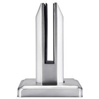 China Frameless Glass Railing Spigots Stainless Steel Square Swimming Pool Spigot for sale