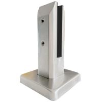 China Frameless Glass Railing Spigots Stainless Steel Square Swimming Pool Spigot for sale