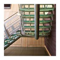 China 2023 indoor glass treads staircase designs mono beam glass treads straight stair for sale