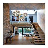 China Factory direct sales european design wood stair railing mono keel straight wooden staircase for sale