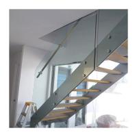 China New design straight stairs l shape interior steel wood stairs for sale