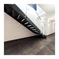 China Low cost straight stairs for sale high quality interior wood stairs for sale