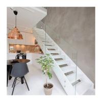 China Competitive price l stairs design wood stair step solid wood stair for sale