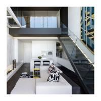 China Competitive price time-proof straight stairs how to build wood staircase for sale