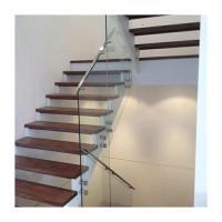 China Quality assurance hot sell straight stairs outdoor wood staircase for sale