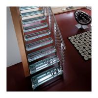 China Staircase for small spaces metal glass staircases customized new design straight staircase for sale