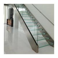 China Elegant stairs staircase fiberglass stairs high standard straight staircase for sale