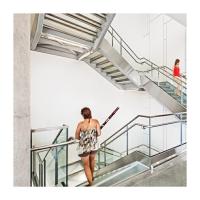 China Decorative staircase wholesale cheap glass stairs price led straight staircase for sale