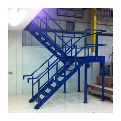 China Hot sale stair modern steel glass iron rod staircase for sale