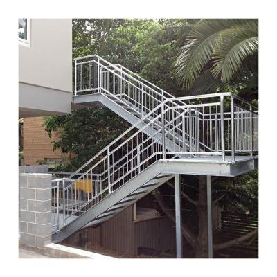 China Double cantilevered stairs indoor stainless steel u shape steel staircase for sale