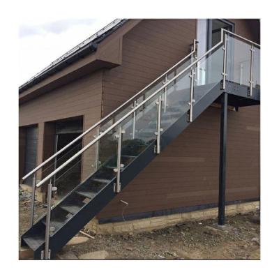 China Australia indoor stairs carbon steel interior prefabricated metal staircase for sale