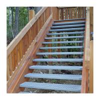 China Modern indoor stairs stainless steel handrails stainless steel cable railing staircase for sale