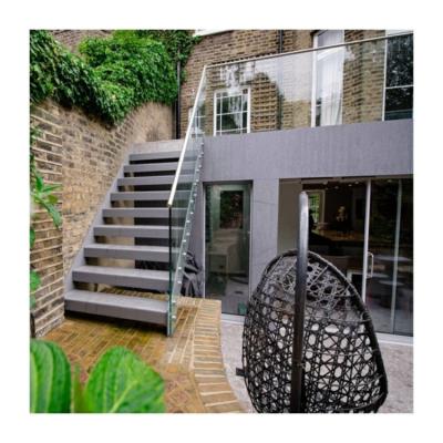 China House use stairs arc industrial steel steel structure staircase for sale