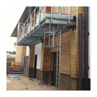 China Circular stairs australian standard steel beam glass and metal staircase for sale