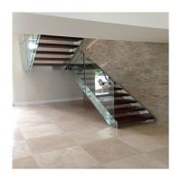 China Factory seller straight stairs stair type modern wooden stairs for sale