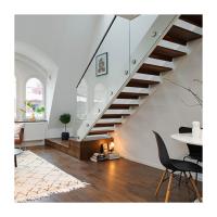 China Factory wholesale customized straight floating staircase durable wood composite deck stairs for sale