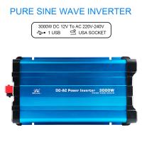 China 3000 Watt Ac Pure Sine Wave Power Inverter For Home 48V To 110V 230V 50Hz for sale