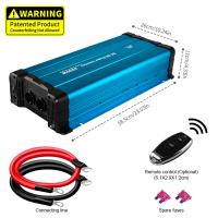 China 3500w Pure Sine Wave FS Power Inverter For Home 24V To 110V 230V 50Hz / 60Hz for sale
