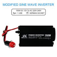 China Portable Car NM Power Inverter 12V 230V 150W With Ce Certificate for sale