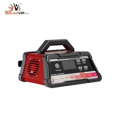 China GEL Li-Batteries Battery Charger Inverter Lifepo4 Lead Acid Ac To Dc 12V 25A AGM for sale