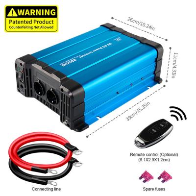China OEM ODM 600W 1000W 1500W 2000W 2500W 3000W 3500W 4000W Pure Sine Wave Power Inverter for sale