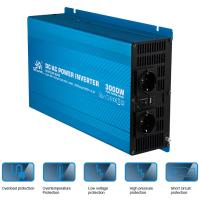China Intelligent Single Output Pure Sine Wave Power Inverter 3000W For Home for sale