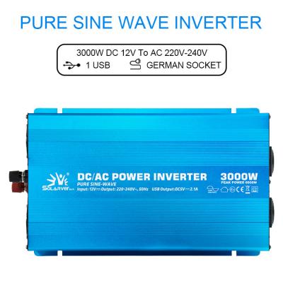 China Intelligent Single Output Pure Sine Wave Power Inverter 3000W For Home for sale