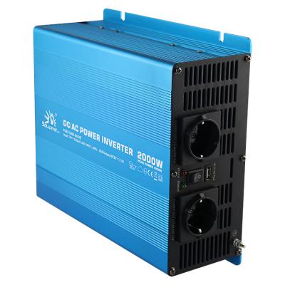 China Multifunctional Car Pure Sine Wave Power Inverter 2000W Portable for sale