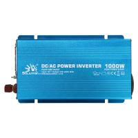 China Aluminum Multiscene Inverter 12V Pure Sine Wave LED Digital Control 1000 Watt for sale