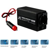 China 14.5x8x5CM Modified Sine Wave Power Inverter 200W DC 12 Volt To AC 120 Volt for sale