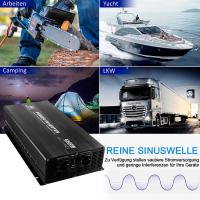 China ROHS Practical DC AC Power Inverter 12V To 220V Stable Multiscene for sale
