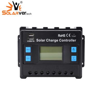 China Durable 40A PWM Solar Charge Controller Off Grid With LCD Display for sale