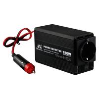 China Portable Aluminum 150w Sine Wave Inverter , Multifunctional Power Inverter For Car for sale