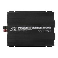 China Single Phase Black Modified Sine Wave Power Inverter 2KW for Off Grid Solar system for sale