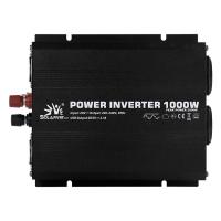 China Black Durable Off Grid 12v to 220v inverter 1000 Watt Modified Sine Wave Inverter for sale