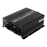 China Black Durable Off Grid 12v to 220v inverter 1000 Watt Modified Sine Wave Inverter for sale