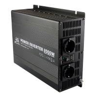 China Single Phase Black Modified Sine Wave Power Inverter 2KW for Off Grid Solar system for sale