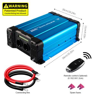China Pure Sine Wave Inverter 600w 1000w 1500w 2000w 3000w 4000w for sale
