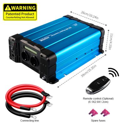 China OEM 2000 watt Off Grid pure sinus inverter 12v 220v for sale