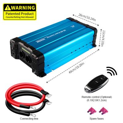 China 3000w Off Grid high frequency pure sine wave inverter 24v 230v 50hz for sale