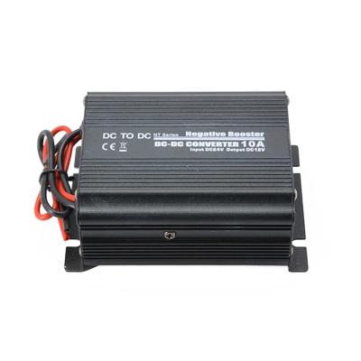 China Black 10A 120W DC DC Power Converters 24V To 12V Single Output for sale