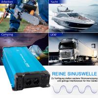 China ROHS 4000 Watt Pure Sine Wave Power Inverter With LCD Display for sale