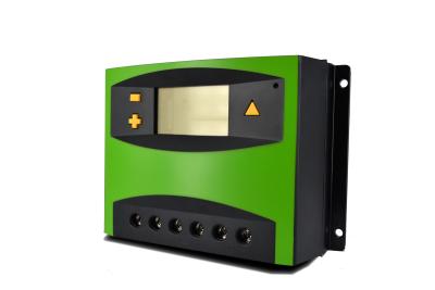 China TTL 2 Buttons PWM Solar Charge Controller LCD Display Remote Communication for sale