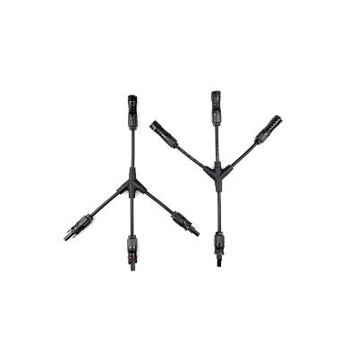 China 30A Female Solar Y Branch Connectors , 6mm2 Solar Panel Wire Connectors for sale