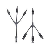 China 30A Female Solar Y Branch Connectors , 6mm2 Solar Panel Wire Connectors for sale