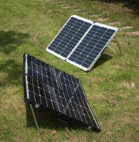China Foldable Camping Monocrystalline Silicon Panels , Portable 300 Watt Mono Solar Panel for sale