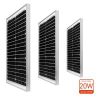 China 20W PERC Monocrystalline Solar Panel 435x350x25x20MM With Cell for sale